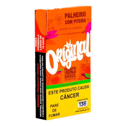 Cigarro de Palha Original Tabaco Brasil - TIOBOB