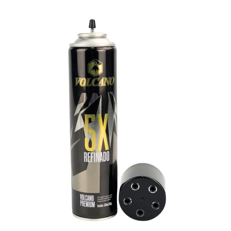 Gás Butano Isqueiro Volcano 5X - TIOBOB