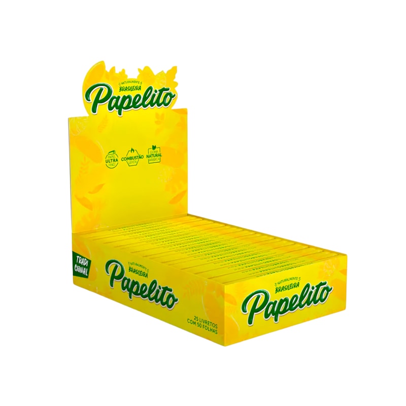 Papel para Cigarro Papelito King Size Tradicional - TIOBOB